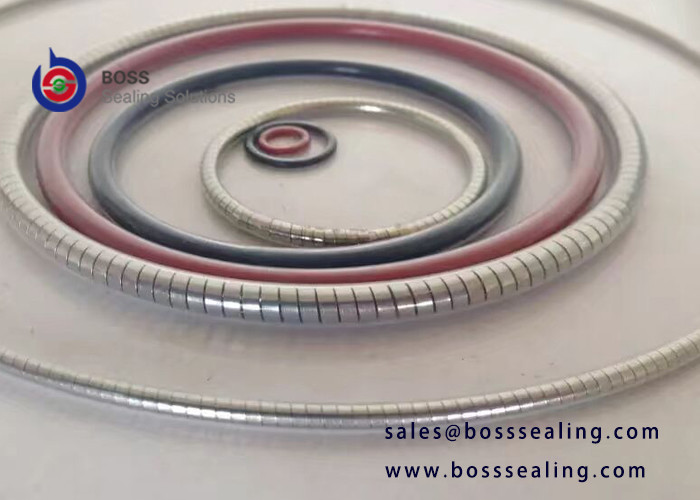 PTFE FEP PFA coated stainless steel spring energizer o rings