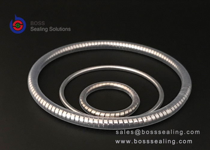 SPRING ENERGIZED O RINGS PTFE FEP PFA encapsulated spring o-rings high ...